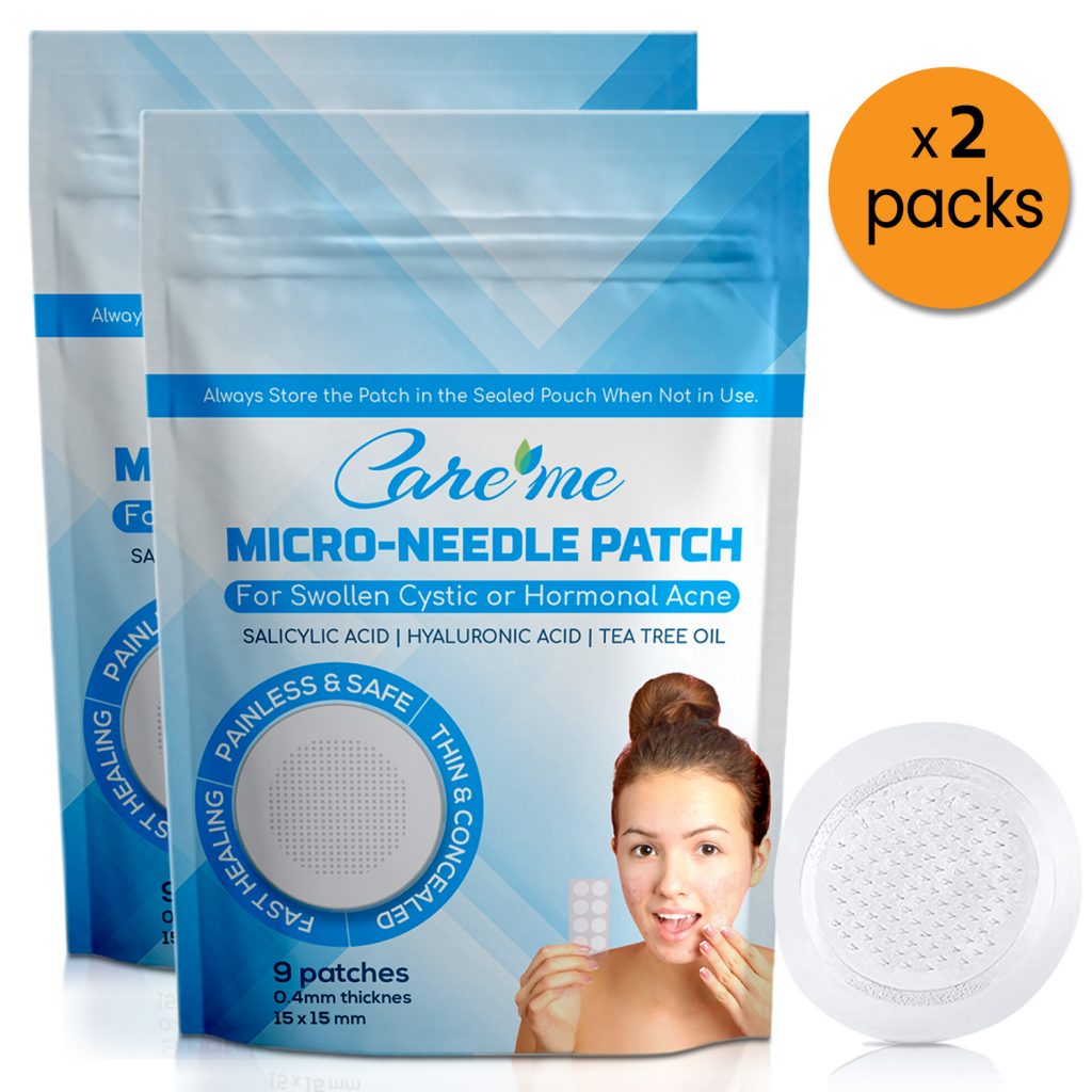 Microneedle Acne Pimple Healing Patch (9 micropoints) - Best for ...
